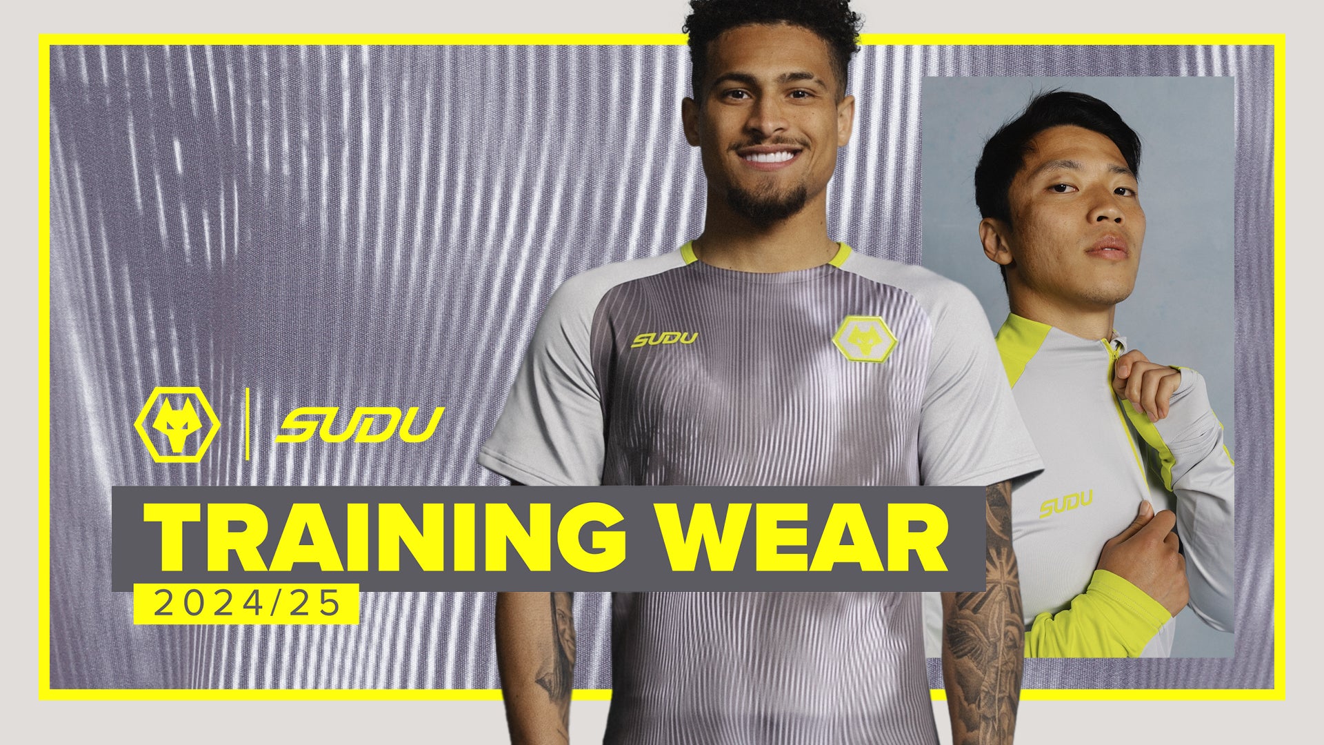 Shop the Wolves x SUDU Official Training Kit 2024/25